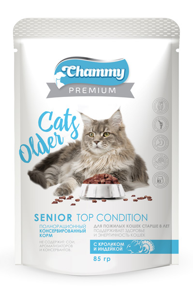 Premium корм - Chammy - влажный корм для кошек и собак